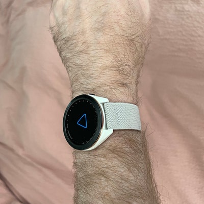 Multicolor Nylon Fabric Smart Watch Band Sport Fitness Quick on Loop ...