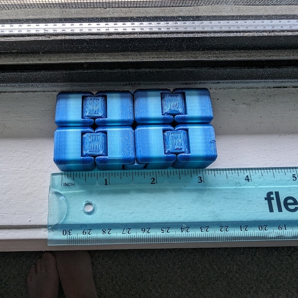 Unleash Your Inner Fidgeter With the 3D Printed Fidget Infinity Cube - Etsy