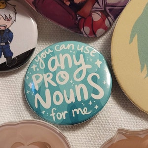 Encouraging Pins Cute Phrase Buttons - Etsy