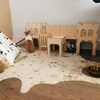 Wooden Rabbit House, Bunny сastle 2 Ramps - Etsy