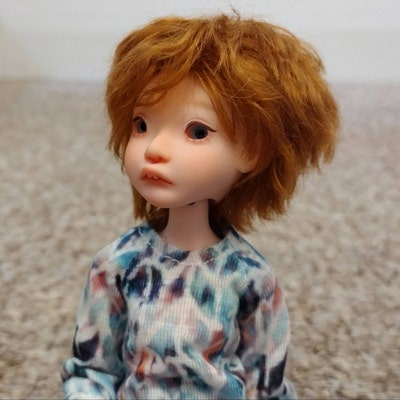 Long Intense Curls Irrealdoll Engendritos Wig milk Chocolate / Faux Fur ...