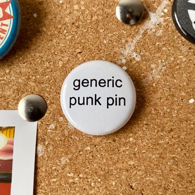 Generic Punk Pin Pinback Button or Magnet 1 or 1.5 Inch Great for ...