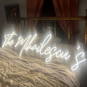 Neon Squiggle Light-wave Led Neon Sign Neon Sign Bedroomwall - Etsy