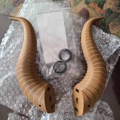 Dragon Horns for Headset 3D Printed Horns for Headphones Satyr Horn ...