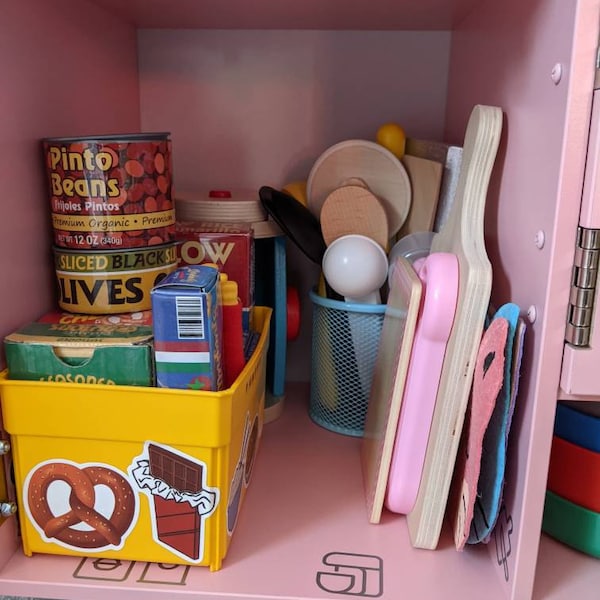 Kitchen Cabinet Label Decals (extended Set) - 55 Icon Label Decals ...