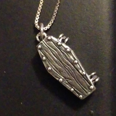 Coffin Charm, Casket Charm, Dead Charm, Death Charm, Funeral Charm ...