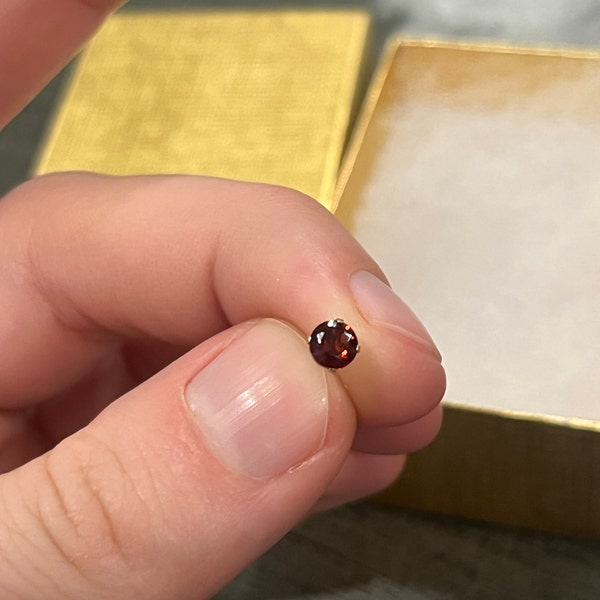 14k Gold Snap Tite Earring Setting With Earbacks (3-6mm) - Etsy