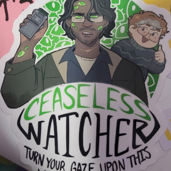 Ceaseless Watcher Sticker (the Magnus Archives) - Etsy