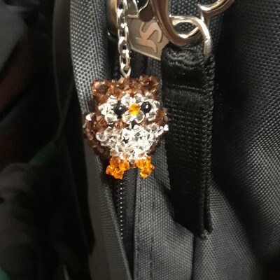 3D Mini Bird Keychain - Etsy