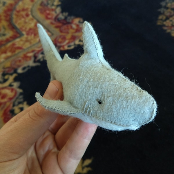 Felt Shark Sewing Pattern - Marine Life Pattern - PDF - Etsy
