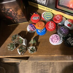 Mountain Forest Dice, Handmade Resin Dice Sharp Edge Dice, Dnd Dice Set ...