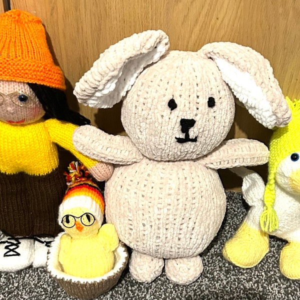 Dingleberry Duckling Pdf Knitting Pattern Download - Knitted Flat ...