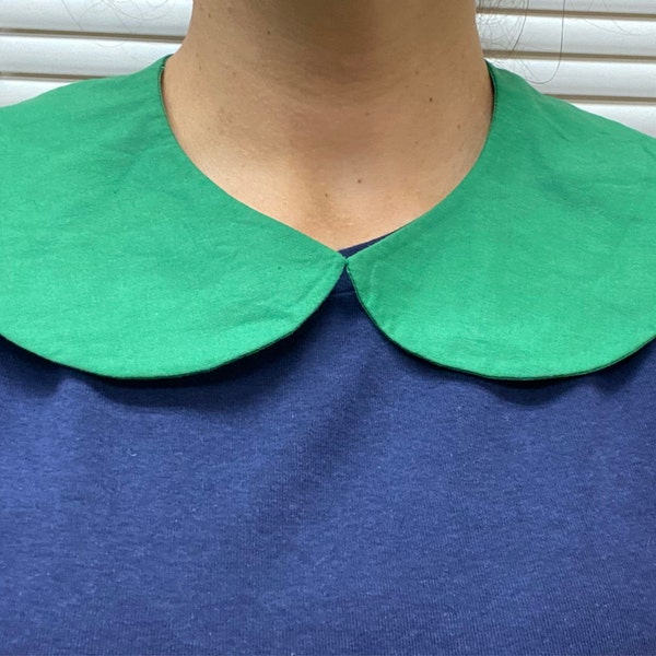 Peter Pan Collar , Detachable White Collar, Necklace Collar,adjustable ...