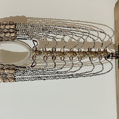 Papua BINGA Shell Necklace,home Decor, Wall Art, Aesthetic Room Decor ...