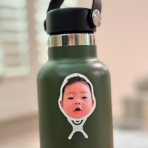 Half Body Stickers Face Custom Cutout Photo Stickers Personalized Name ...