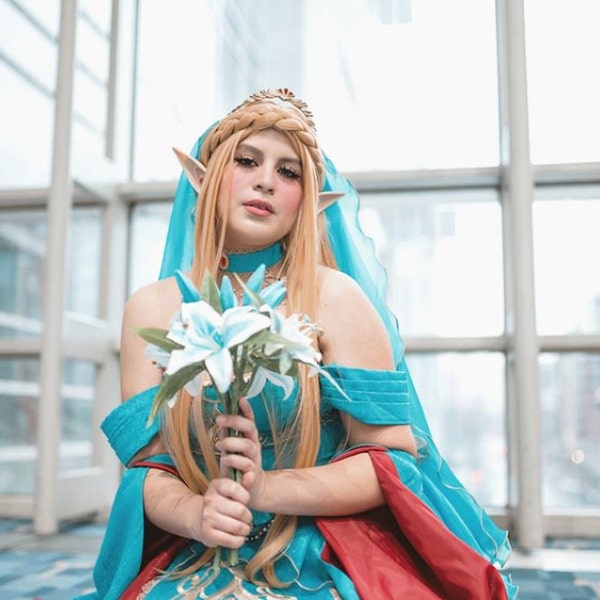 Princess Zelda Cosplay - Twilight Princess Zelda Armor Pauldrons Belt ...