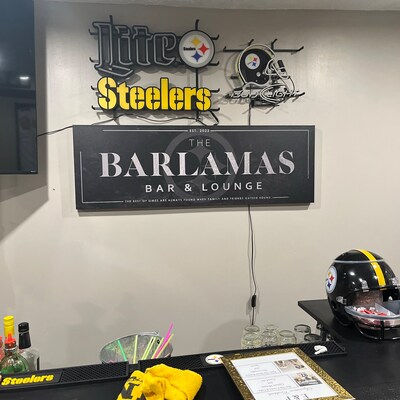 Custom Bar & Lounge Sign Customized Bar Sign Home Bar Sign - Etsy