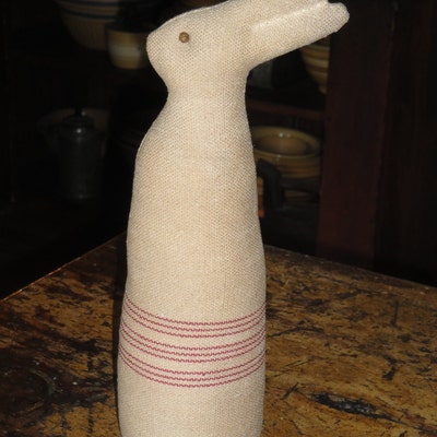 Primitive Folk Art Buny Rabbit Pattern - Etsy