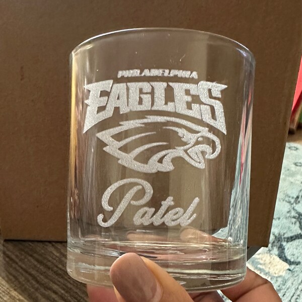 Personalized Acrylic LED Philadelphia Eagles Light - Etsy