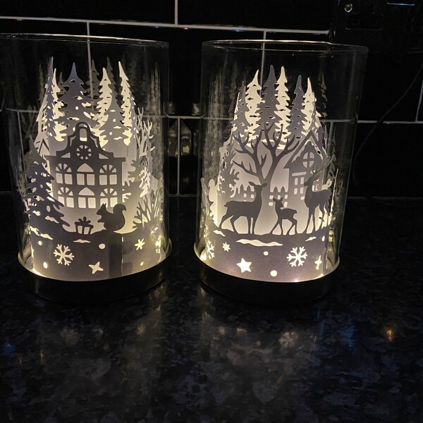 Christmas Lantern Svg Template, 3d Papercut Cut File for Cricut ...