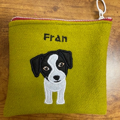 Jack Russell Terrier Machine Embroidery Applique and Fill - Etsy