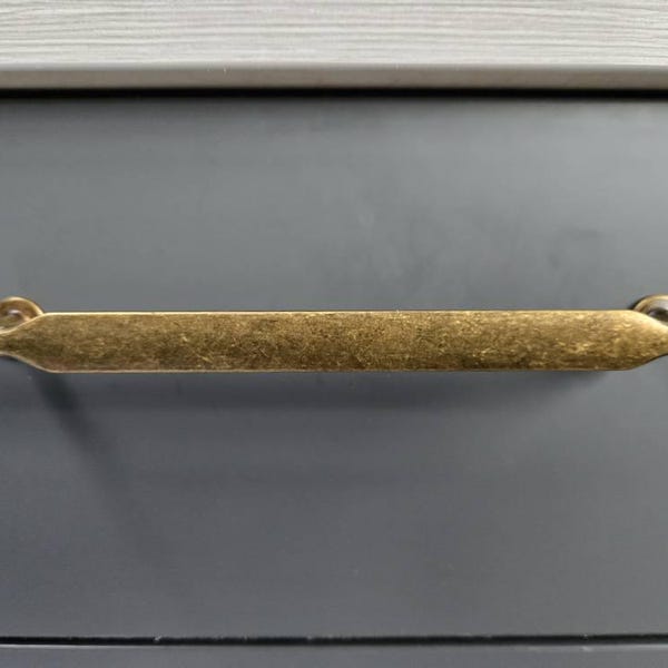 Vintage Look Cabinet Pulls Knobs Retro Kitchen Door Handle Drawer Pull Knob Antique Bronze ...