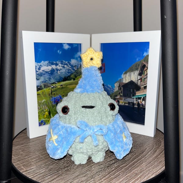 Wizard Frog Crochet Pattern / Magic Frog Crochet / US PDF Pattern ...