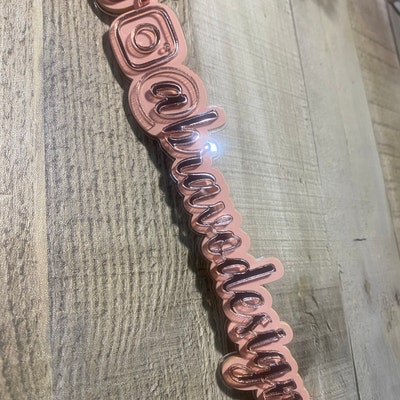 Physical Watermark Business Watermark Laser Cut Name Social Media Post ...