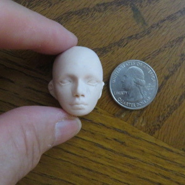 DIY Ultra-light Clay Mold, Soft Pottery Anime Face Mold, Silicone Face ...