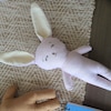 Bunny Doll PDF Sewing Pattern, Animal Rag Doll With Changeable Clothes ...
