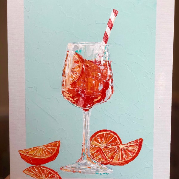 Art Print | Aperol Spritz | Lustre Photo Inkjet or Matte Giclee Print ...