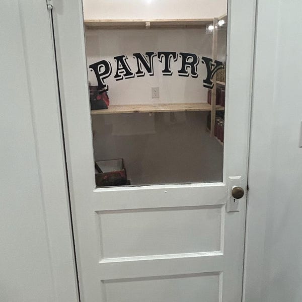 General Store Pantry Kitchen Vinyl Wall Quote Sticker Decal - Etsy