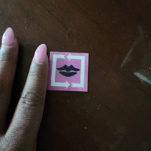 Ermes Costello kiss Vinyl Stickers - Etsy