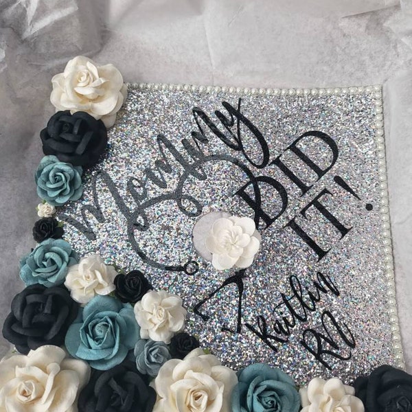 Lifted Her Head Angels Cried Graduation Cap Topper - Etsy
