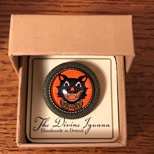 Victorian Tabby Cat Vintage Inspired Pin Brooch - Etsy