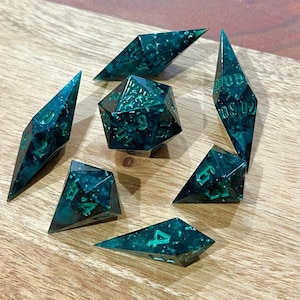 The Forbidden Fey Dice Set / Sharp Edge Dice / Dice for Dungeons and ...