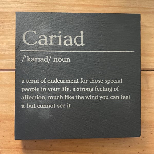 Welsh Gift Slate Coaster - Welsh Gift Idea, Welsh Dragon Gift for Welsh ...