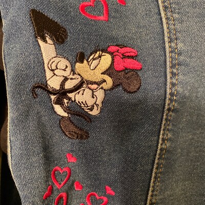 Minnie Mouse Karate Machine Embroidery Design - Etsy