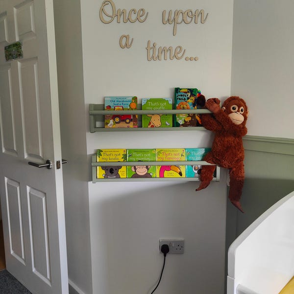 Once Upon a Time | Wooden Wall Words | Nursery | Children’s Room Decor ...