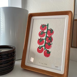 Snail Original Art Block Print Hand Carved Hand Printed - Etsy