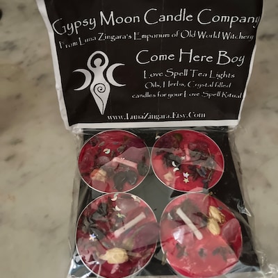 Love Spell Tea Lights... Herbal Infused Tea Lights, Love Spell Candles ...