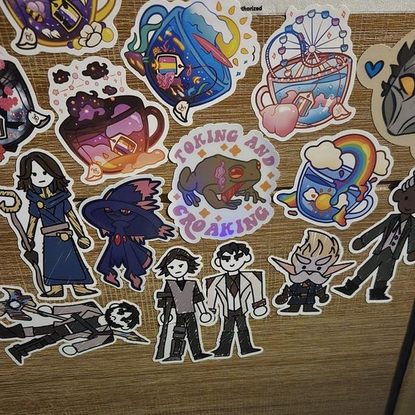 Viktor Scribble Sticker - Arcane - Etsy