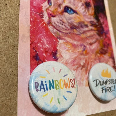 No Romo Aro Pride Button Pin - Etsy