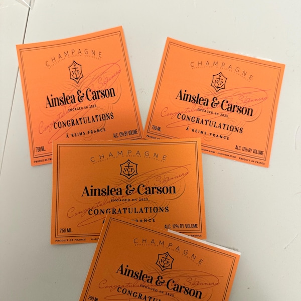 Personalised Corona Label, Editable Label, Custom Birthday Gift ...