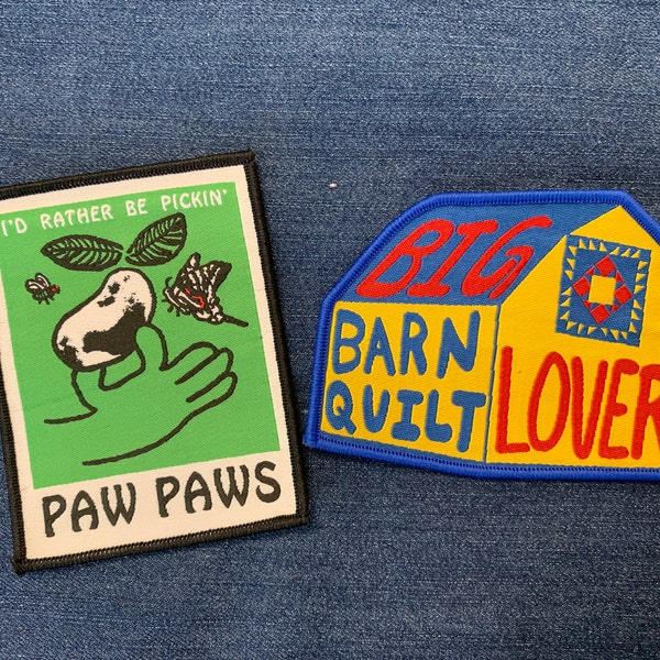 Custom Patches - Woven Patches - Sew on Patches - Iron on Patches ...