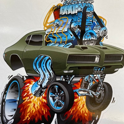 Racing Lawnmower Cartoon Isolated Vector Illustration Digital - Etsy