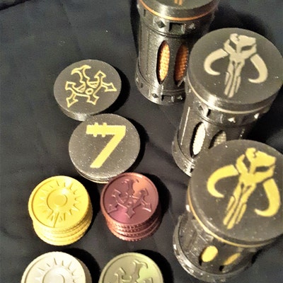 Sabacc Coin Chip galactic Republic - Etsy