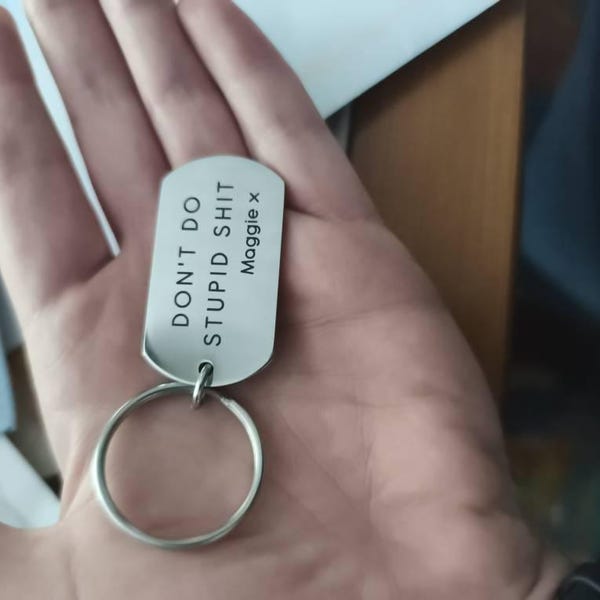 Personalised Car Keyring - Gift for New Driver - Keyring for First Car ...