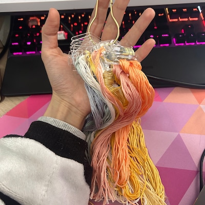 Embroidery Clamp Cross Stitch Stand Hoop for Hand Embroidery - Etsy