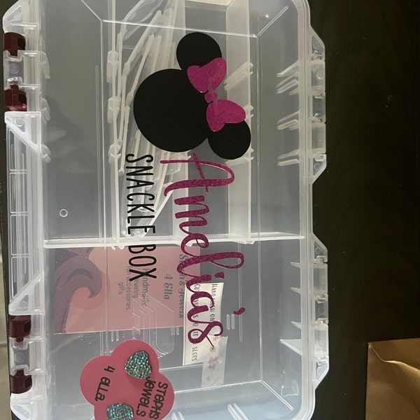 Customized Snack Box Ballet Personalized Snackle Box Custom Name Box - Etsy